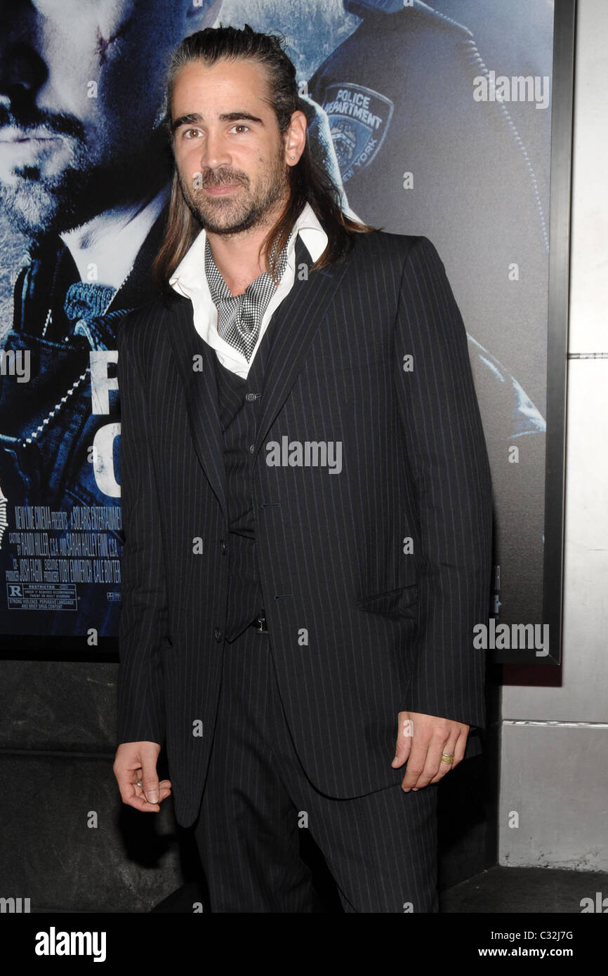 Colin Farrell New York Premiere of Pride and Glory held at AMC Lowe's ...