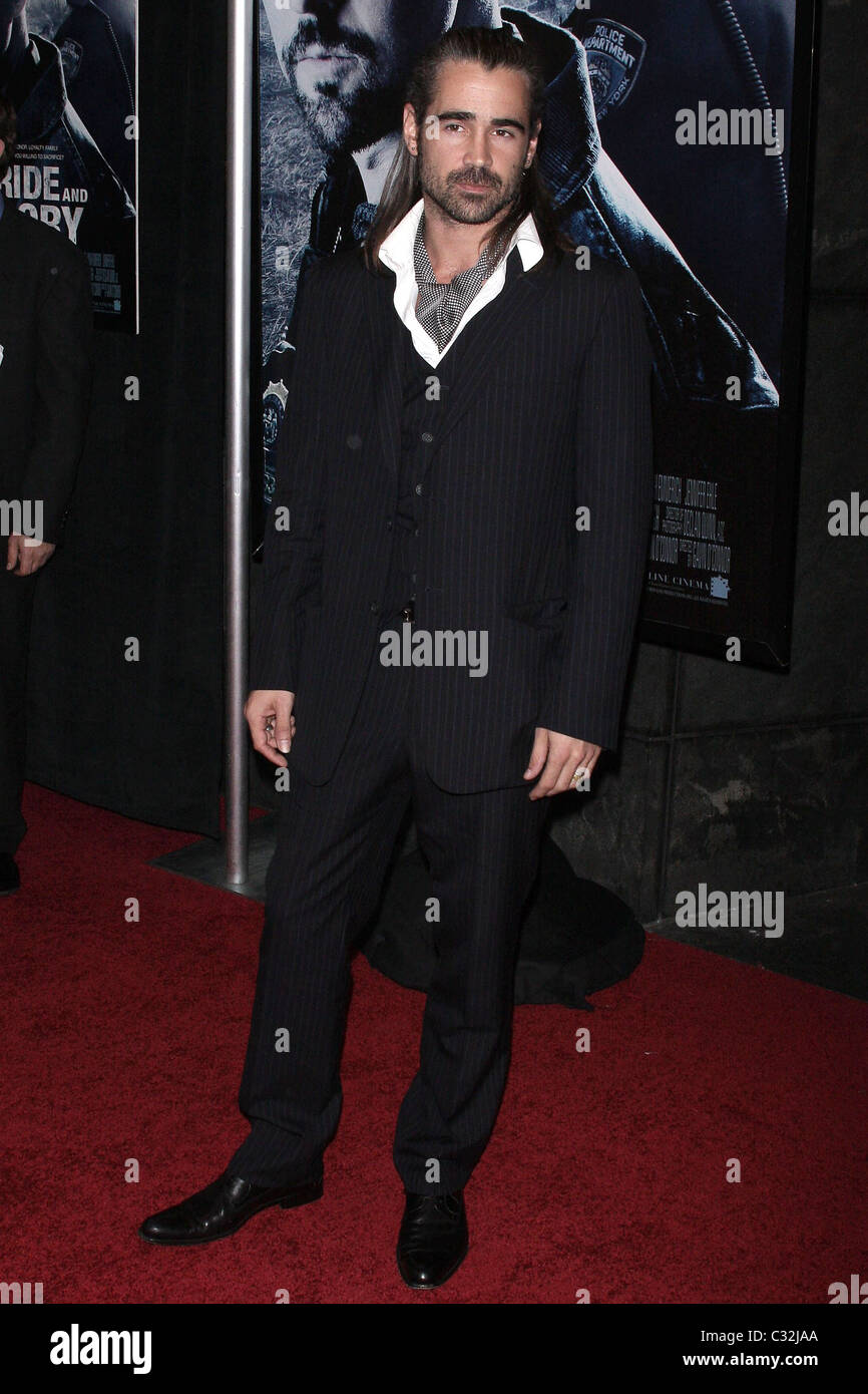 Colin Farrell New York Premiere of 'Pride and Glory' held at AMC Lowe's ...