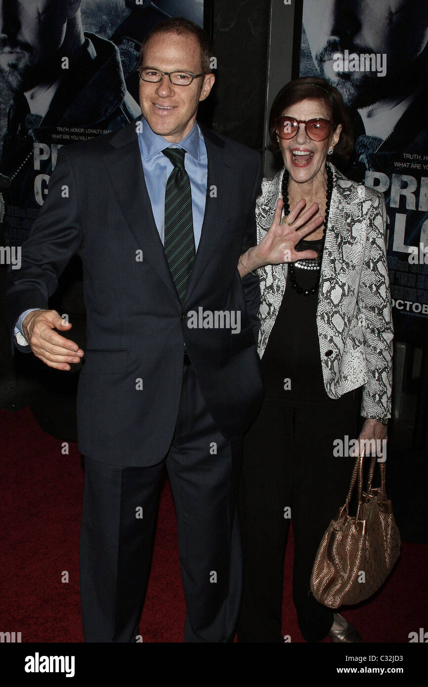 Toby Emmerich, and his Mother New York Premiere of 'Pride and Glory ...
