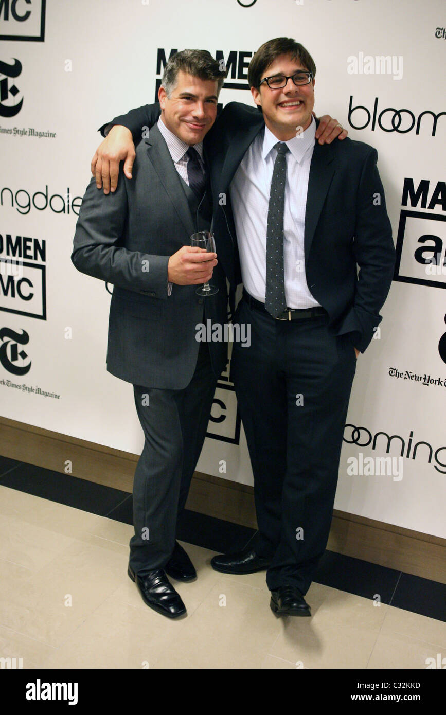 Bryan Batt and Rich Sommer Bloomingdale's celebrates the re-opening of ...