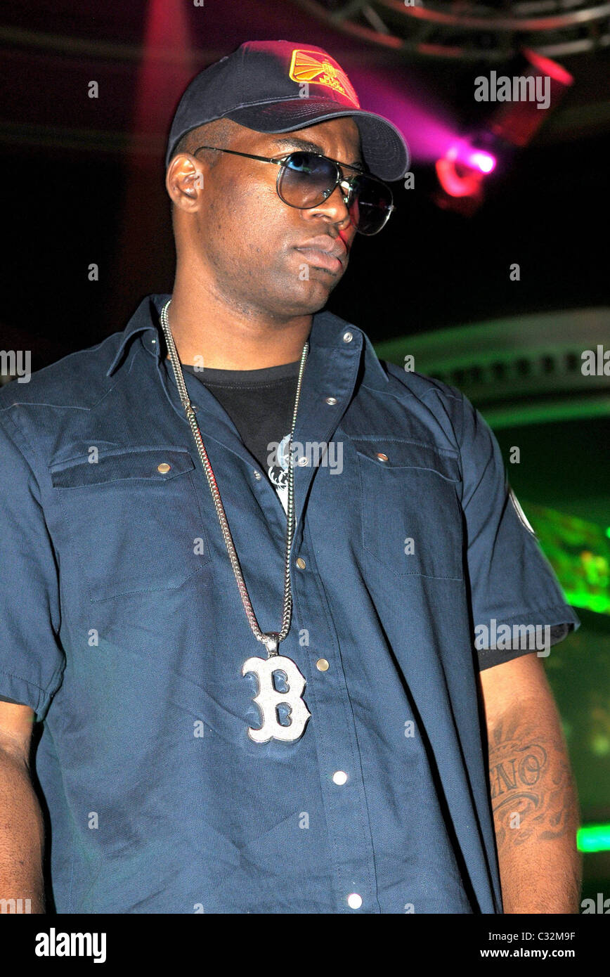 Rapper David Banner at club Mansion with his entourage Miami, Florida ...