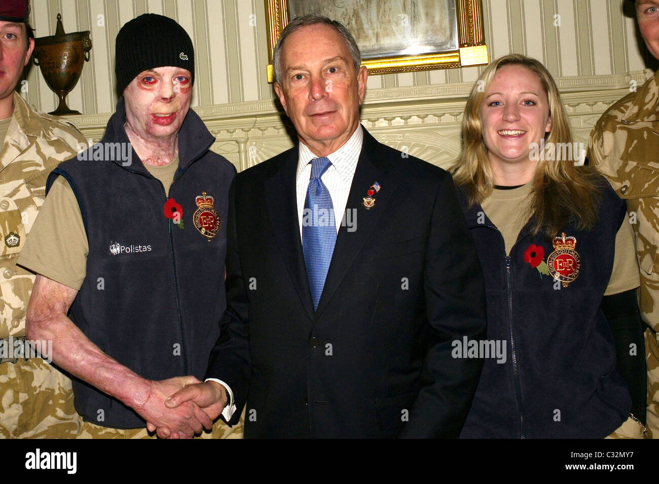 * BLOOMBERG MEETS WITH BRITISH WAR HERO Lance Corporal Martyn Compton ...