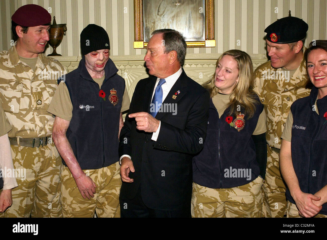 * BLOOMBERG MEETS WITH BRITISH WAR HERO Lance Corporal Martyn Compton ...