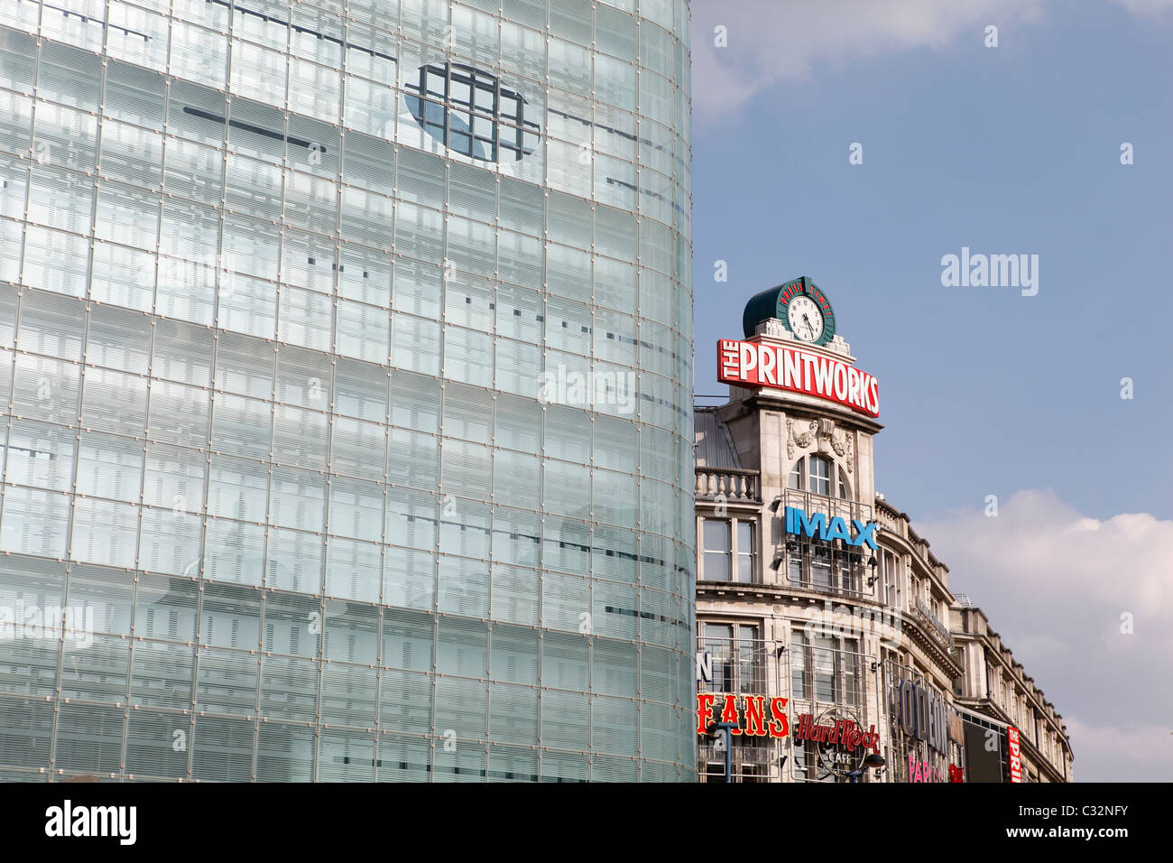 Urbis Building Manchester, deansgate Stock Photo - Alamy