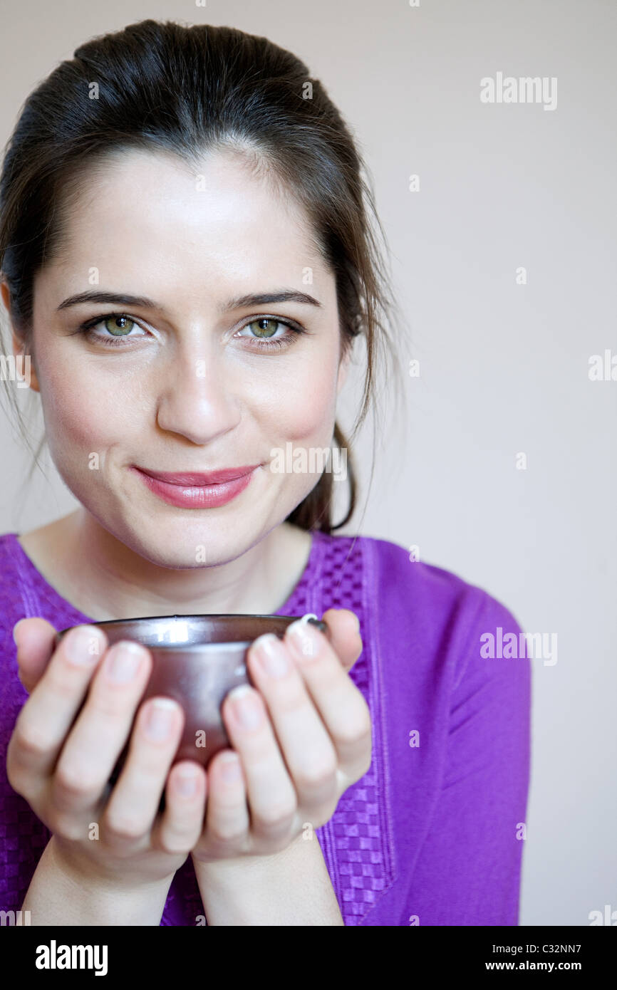Women drinking herbal tea Stock Photo - Alamy