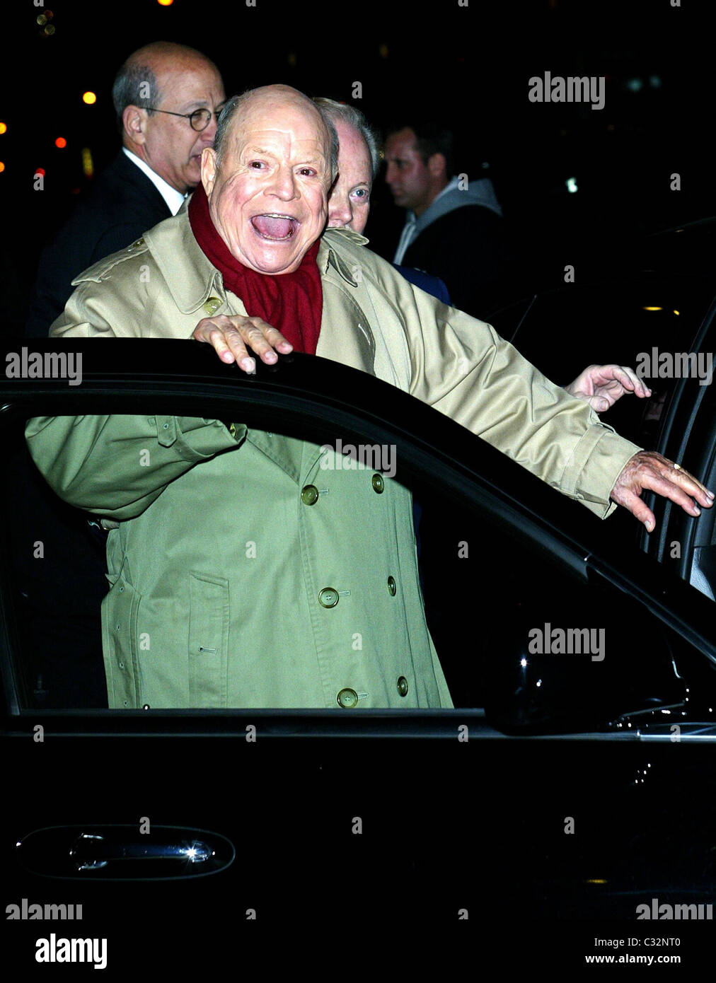 Don Rickles outside the Ed Sullivan Theatre for the 'Late Show With ...
