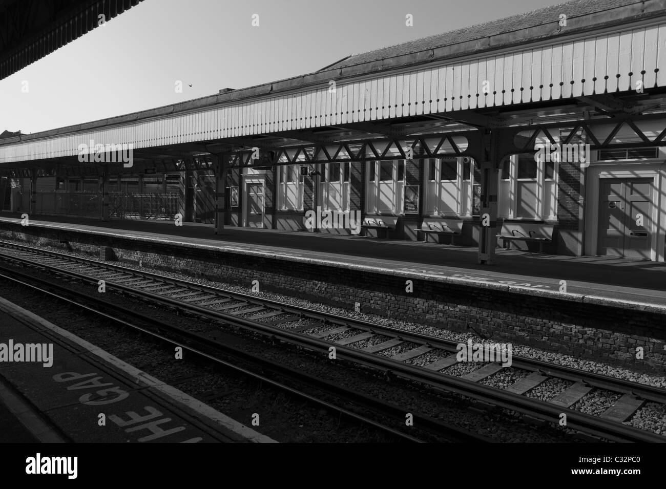 Margate station Black and White Stock Photos & Images - Alamy