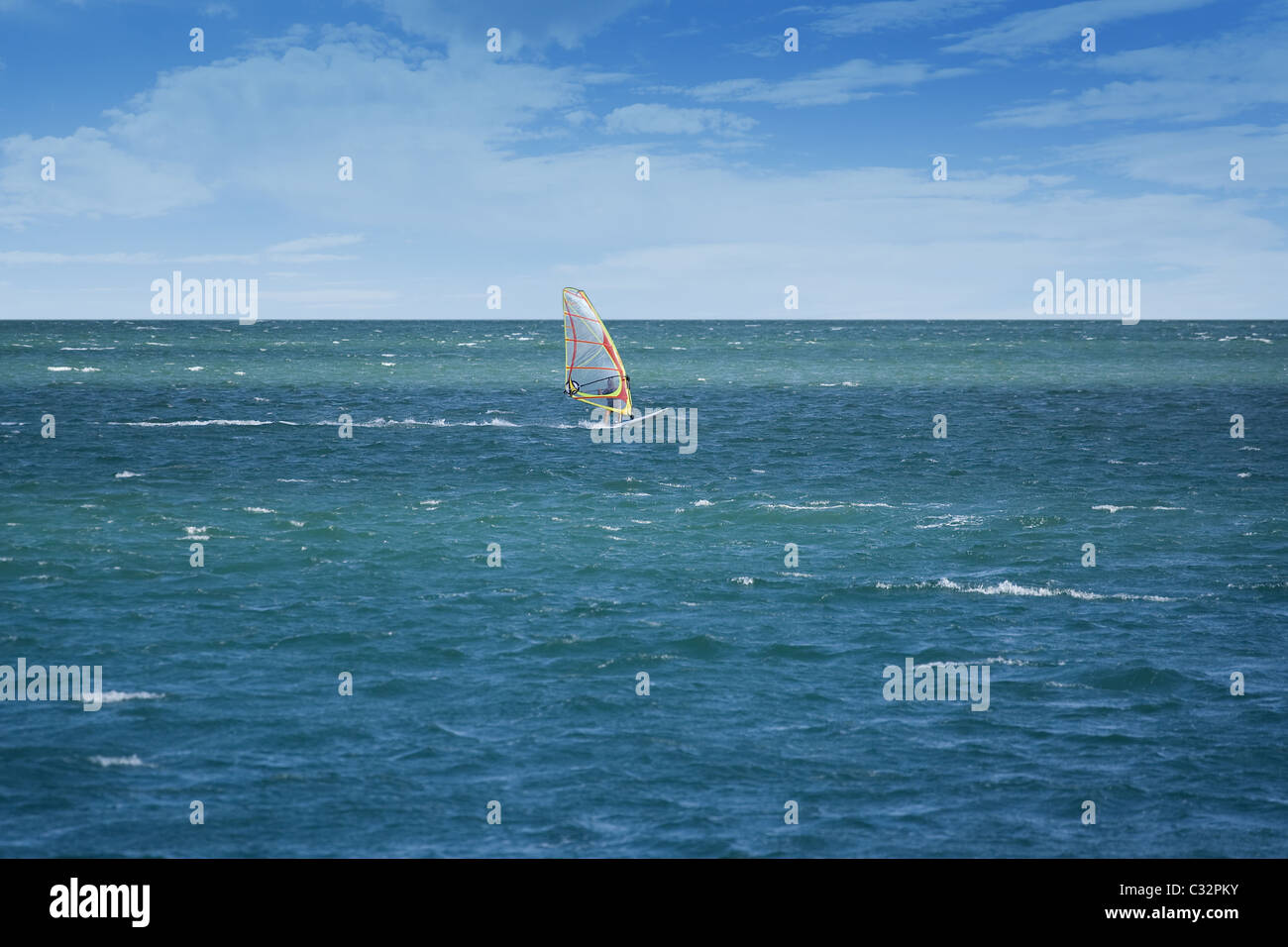 Coastal windsurfer hi-res stock photography and images - Alamy