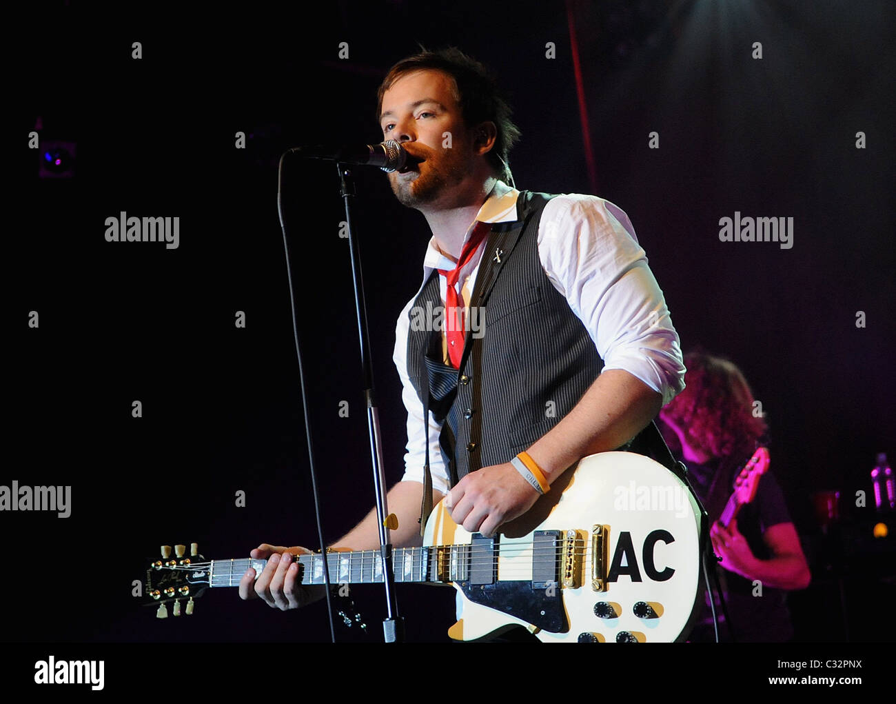 David Cook performing live at 'Do The Wright Thing' Gala held at Hard ...