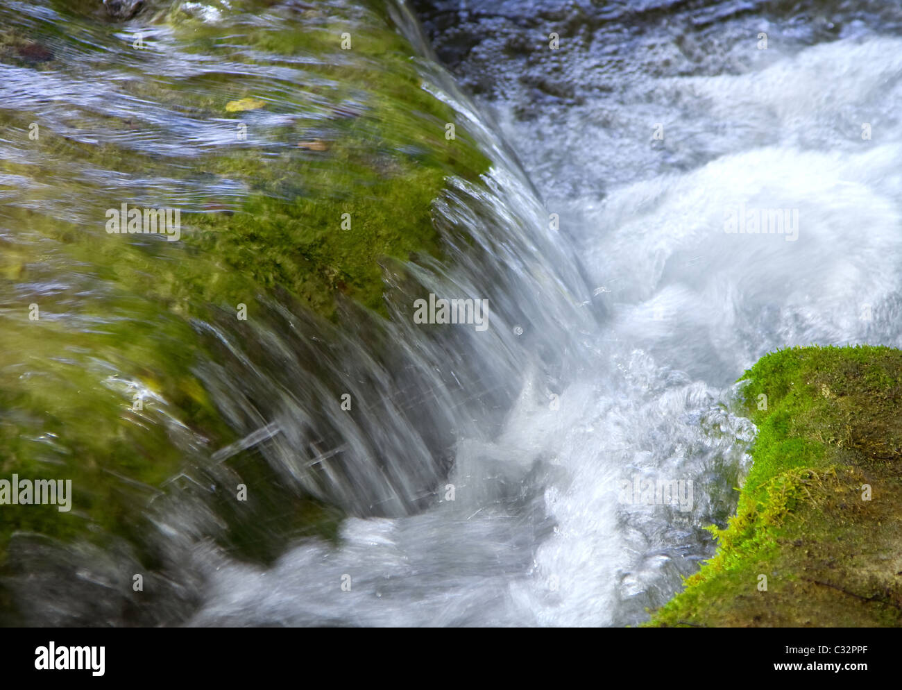 Beautiful small waterfall at Plitvice lakes park Stock Photo - Alamy
