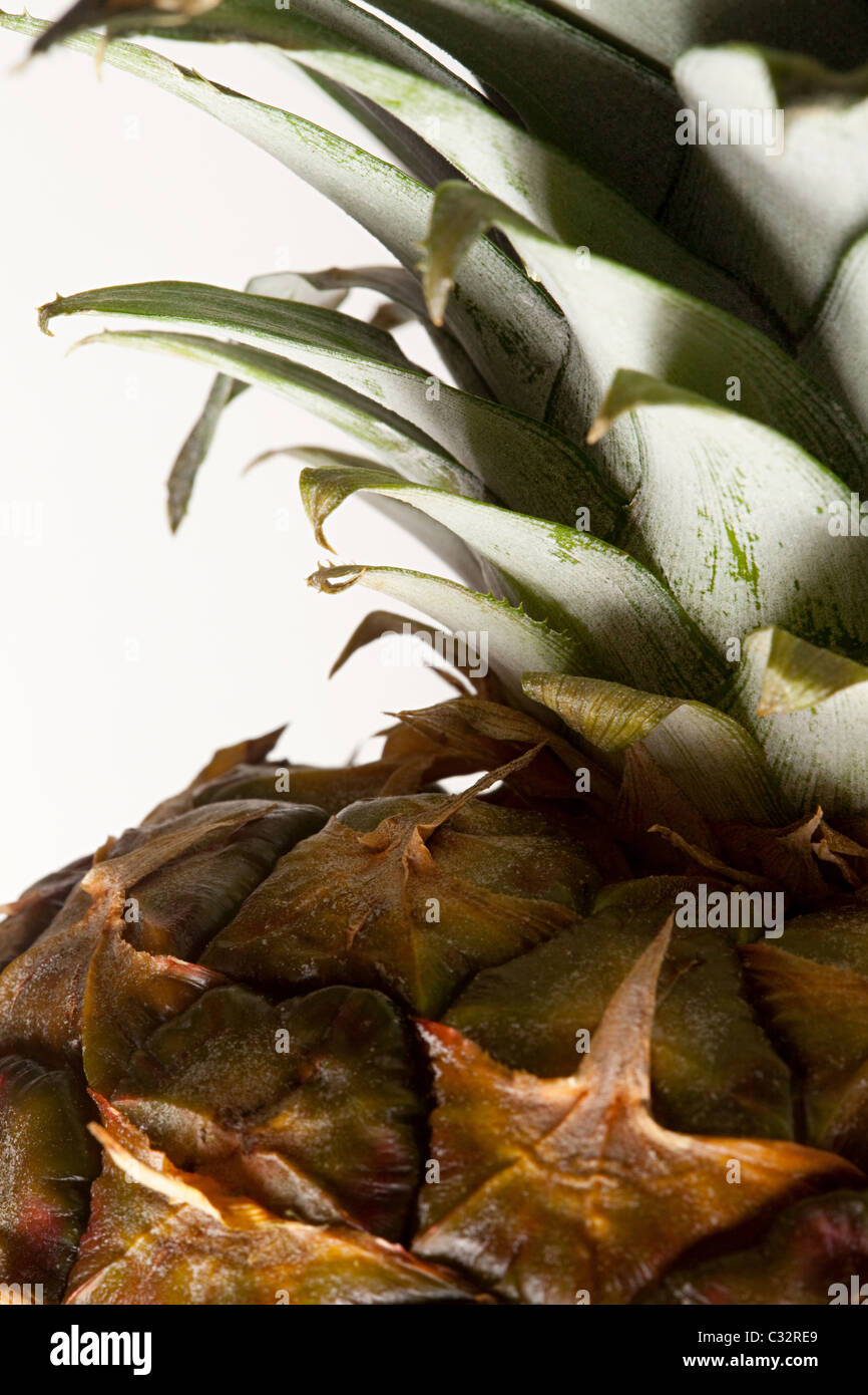 Pineapple, close up Stock Photo - Alamy