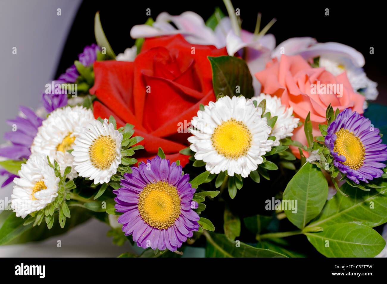 Background of Beautiful blooming flowers Stock Photo - Alamy