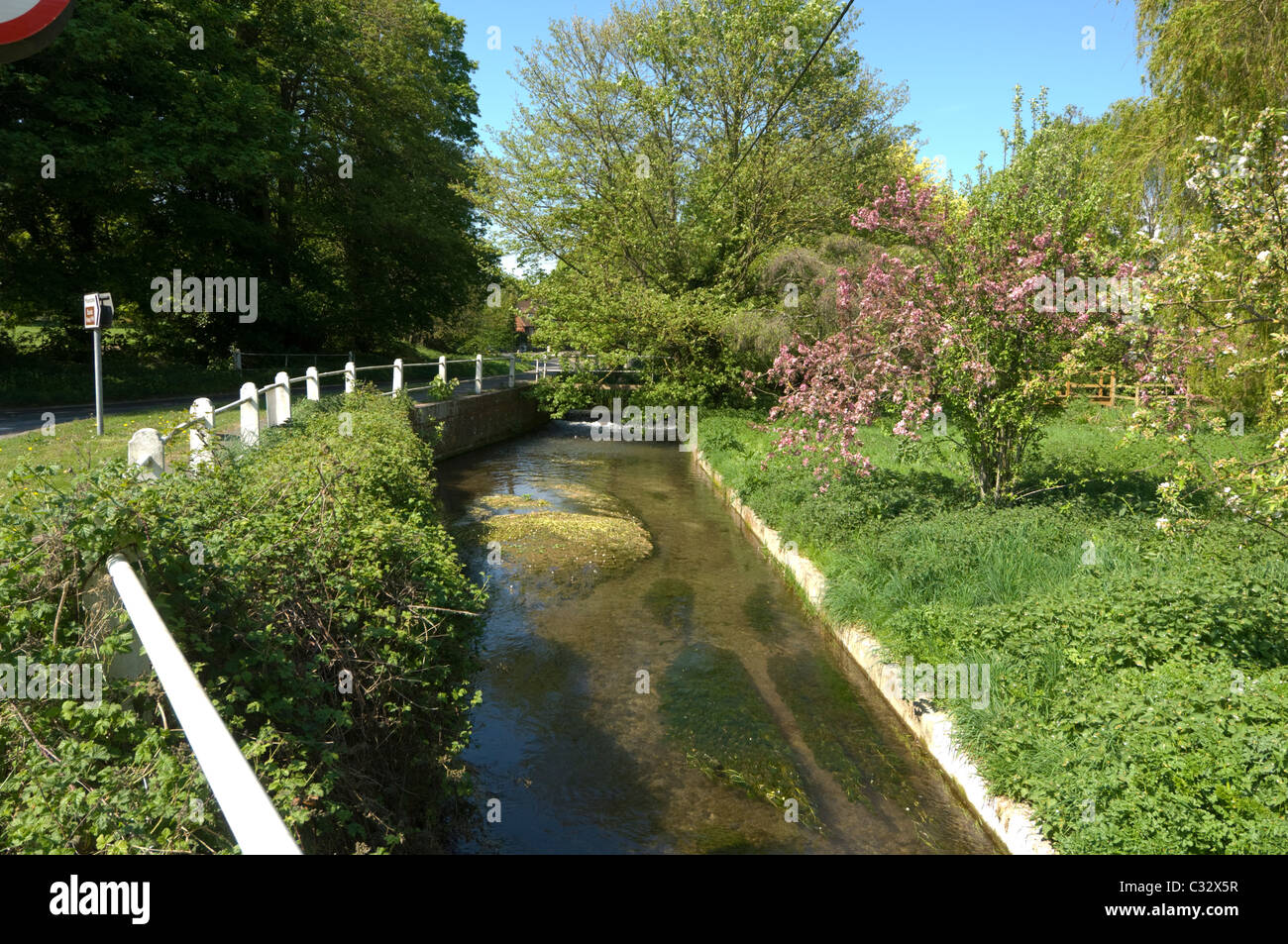 River meon valley hi-res stock photography and images - Alamy