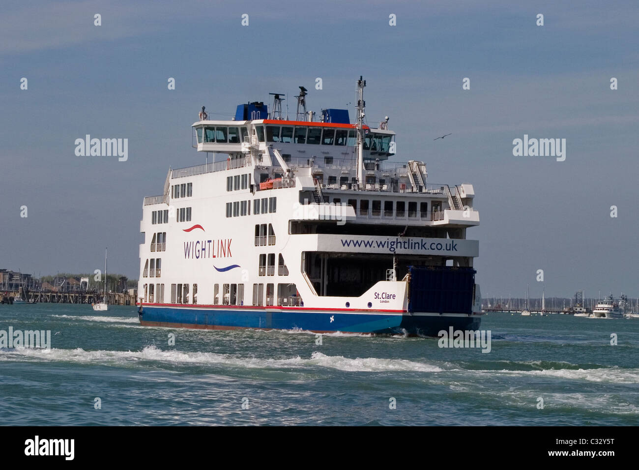 Wightlink isle of wight ferry hi-res stock photography and images - Alamy