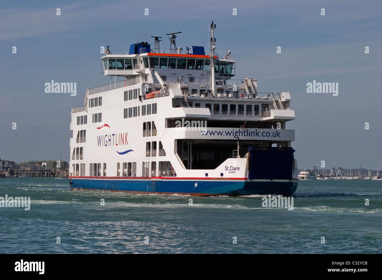 Wightlink isle of wight ferry hi-res stock photography and images - Alamy