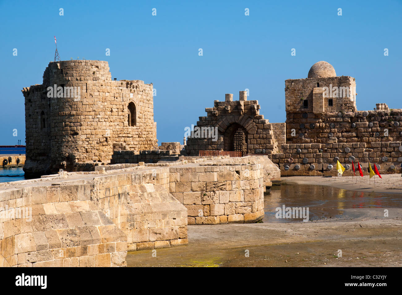 Sidon castle lebanon hi-res stock photography and images - Alamy