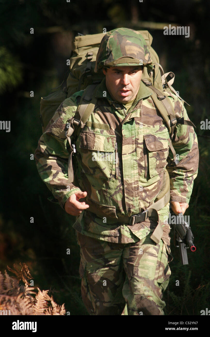 Military physical training, over an obstacle course Stock Photo - Alamy