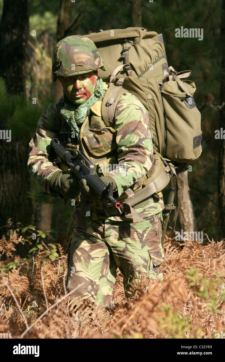 Military training combat, forest/jungle environment Stock Photo - Alamy