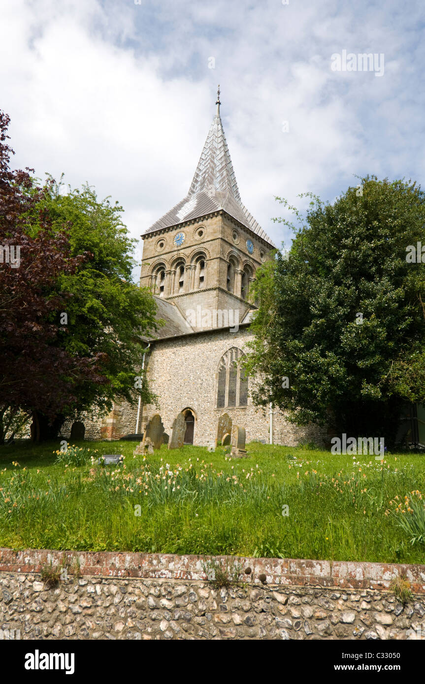 East meon meon valley hampshire hi-res stock photography and images - Alamy