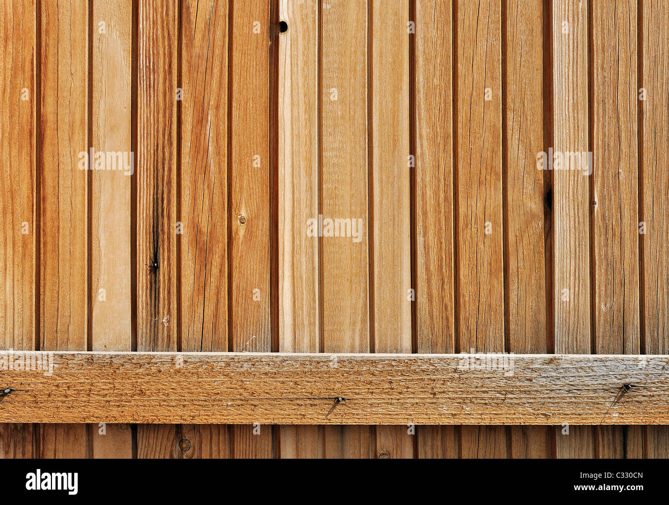 Weathered striped textured wooden rough planks background Stock Photo ...