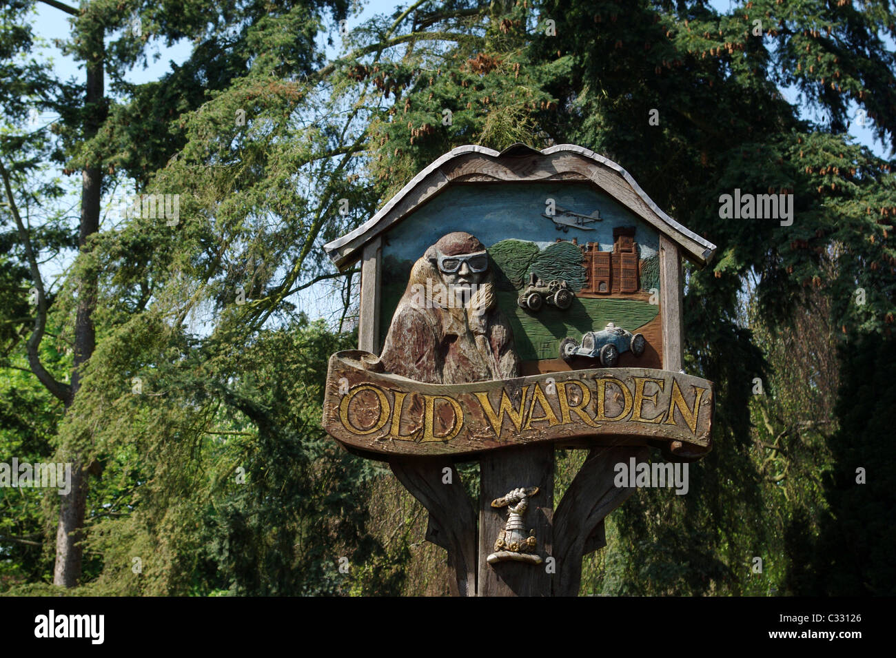Old warden village hi-res stock photography and images - Alamy