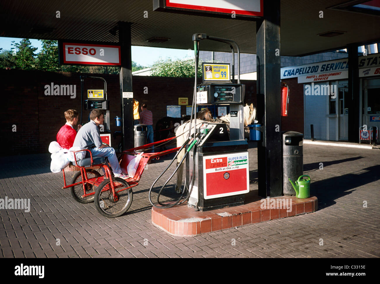 Dublin, Co Dublin, Ireland, Filling Station Stock Photo - Alamy