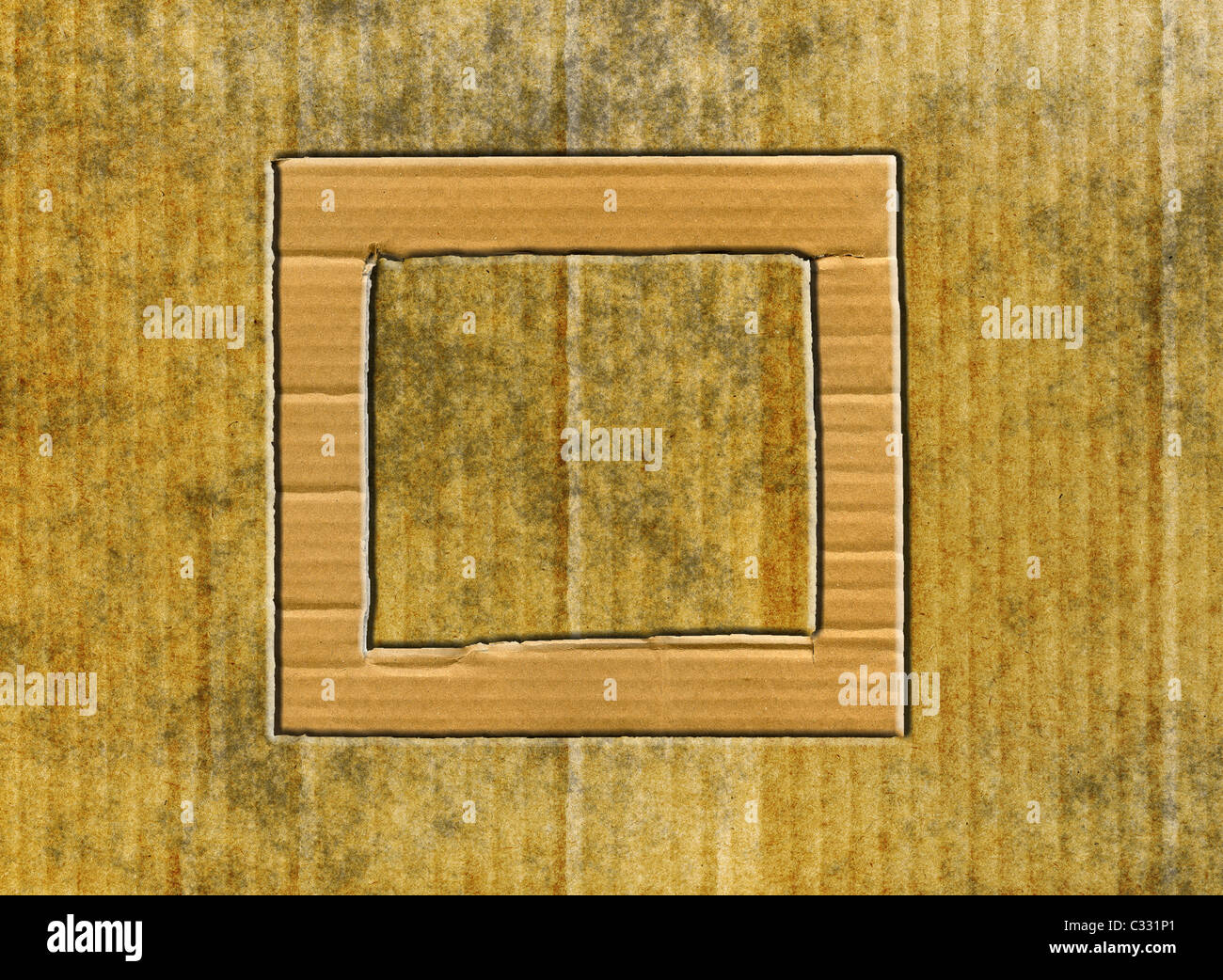 Cardboard frame hi-res stock photography and images - Alamy