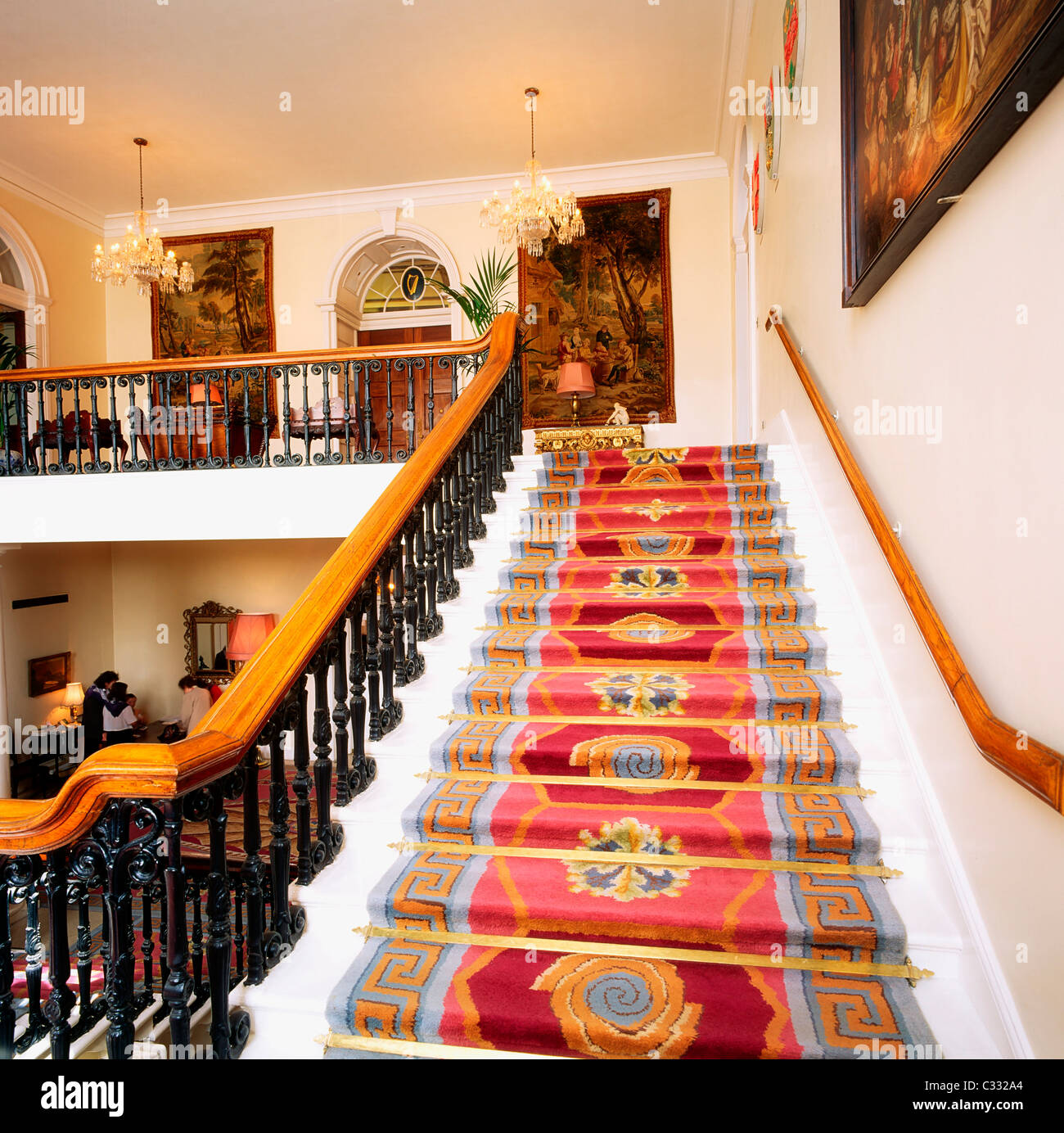 Dublin, Co Dublin, Ireland, Dublin Castle, State Apartments Stock Photo ...