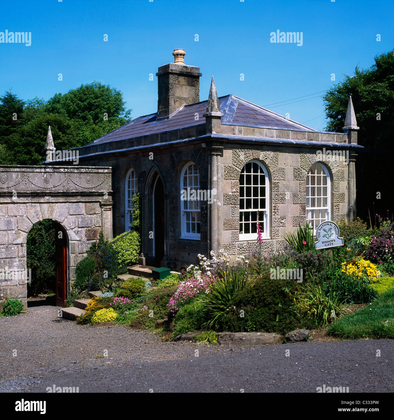 Bishop's Gate, Downhill Estate, Co Derry, Ireland Stock Photo - Alamy