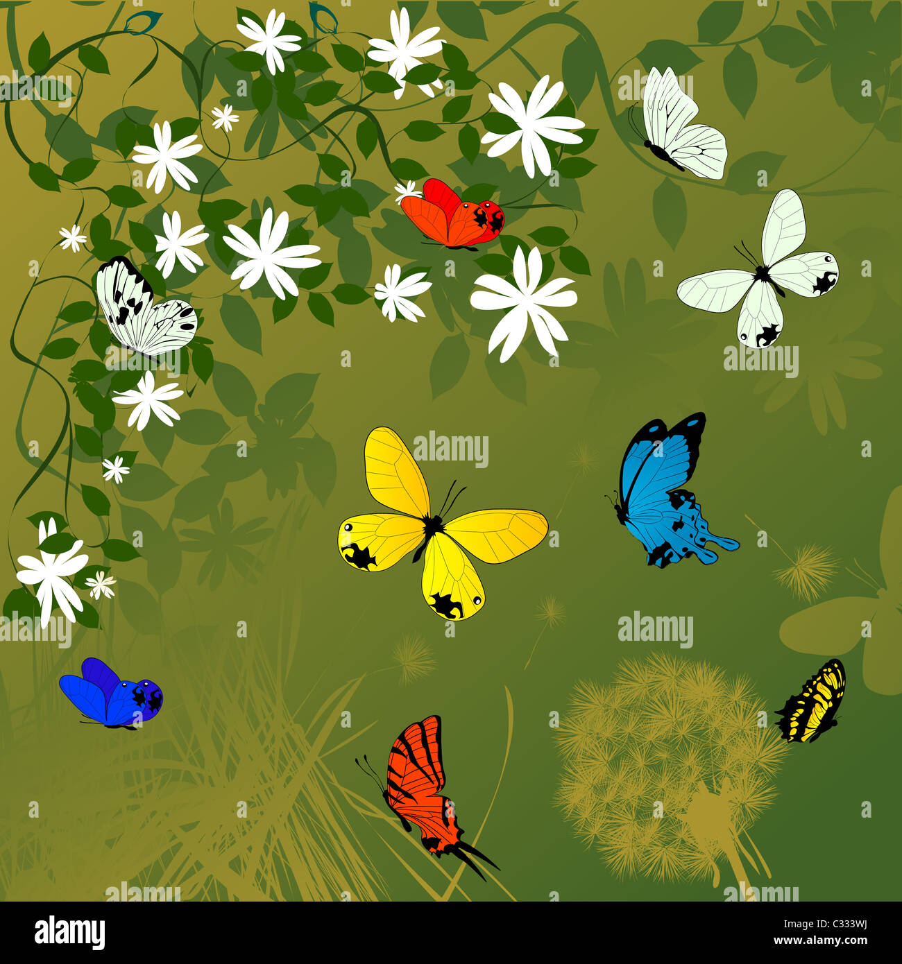 Spring time background Stock Photo - Alamy