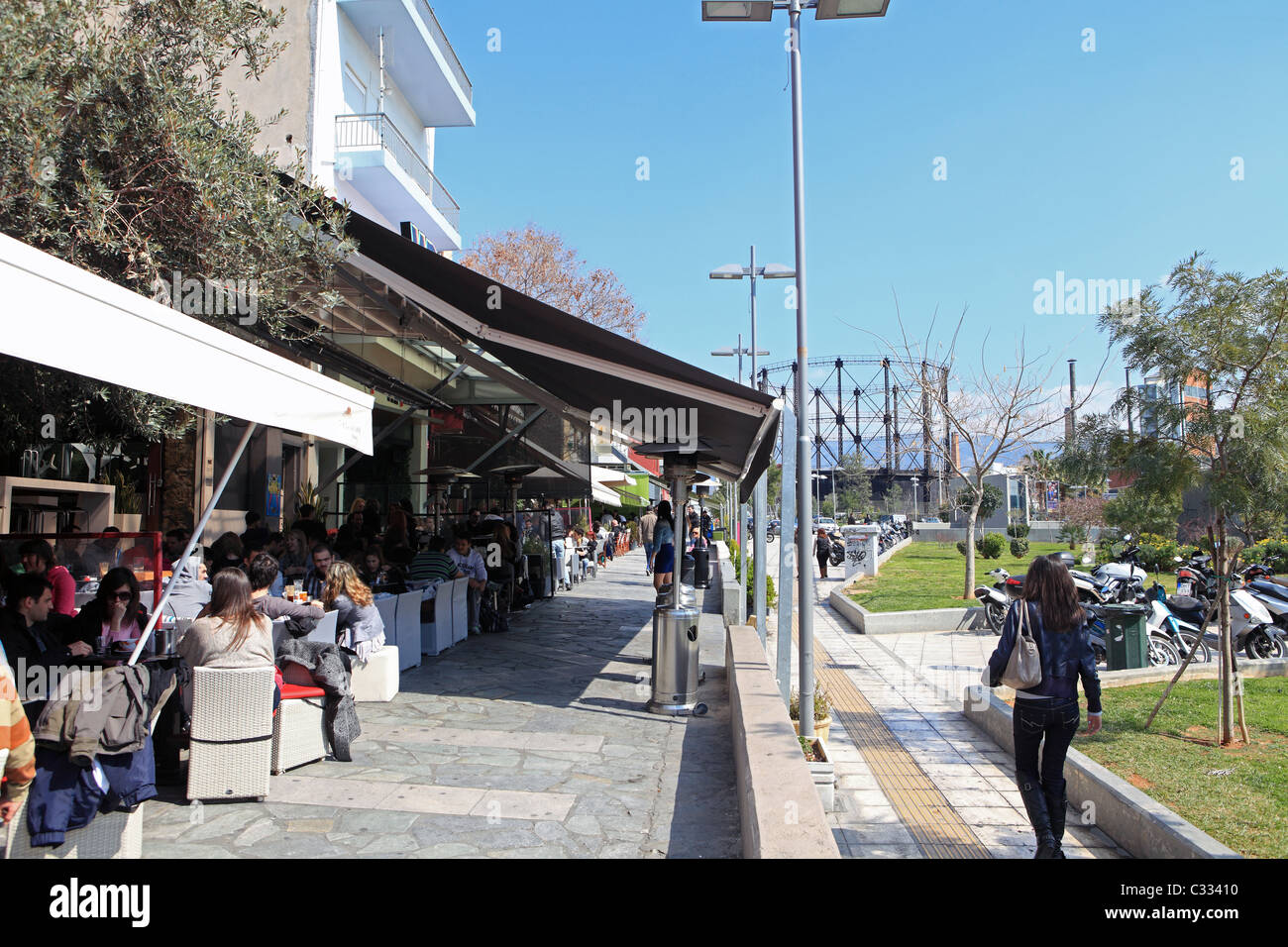 greece attika athens the area known as gazi or technopolis Stock Photo ...