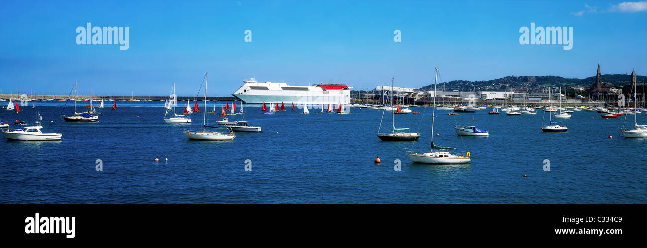 Dún Laoghaire, Dún Laoghaire-Rathdown, Ireland Stock Photo - Alamy