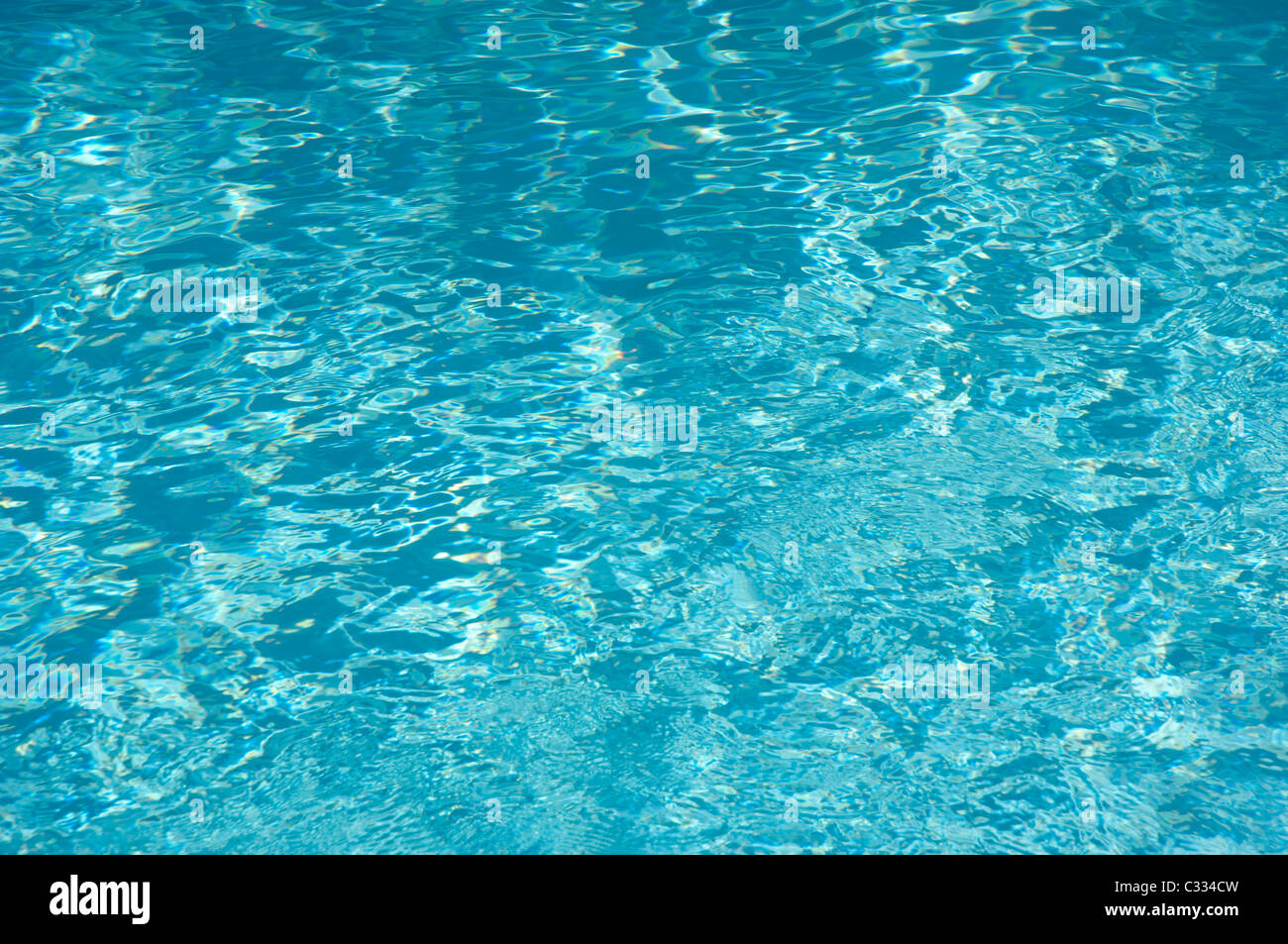 Clear blue water Stock Photo - Alamy