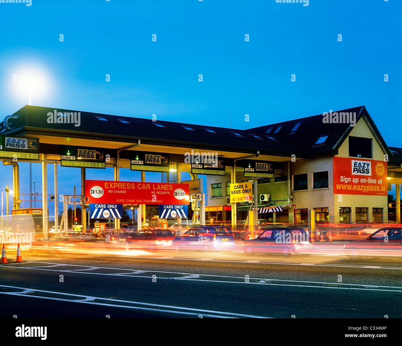 Dublin, Co Dublin, Ireland, West Link Toll Plaza Stock Photo - Alamy