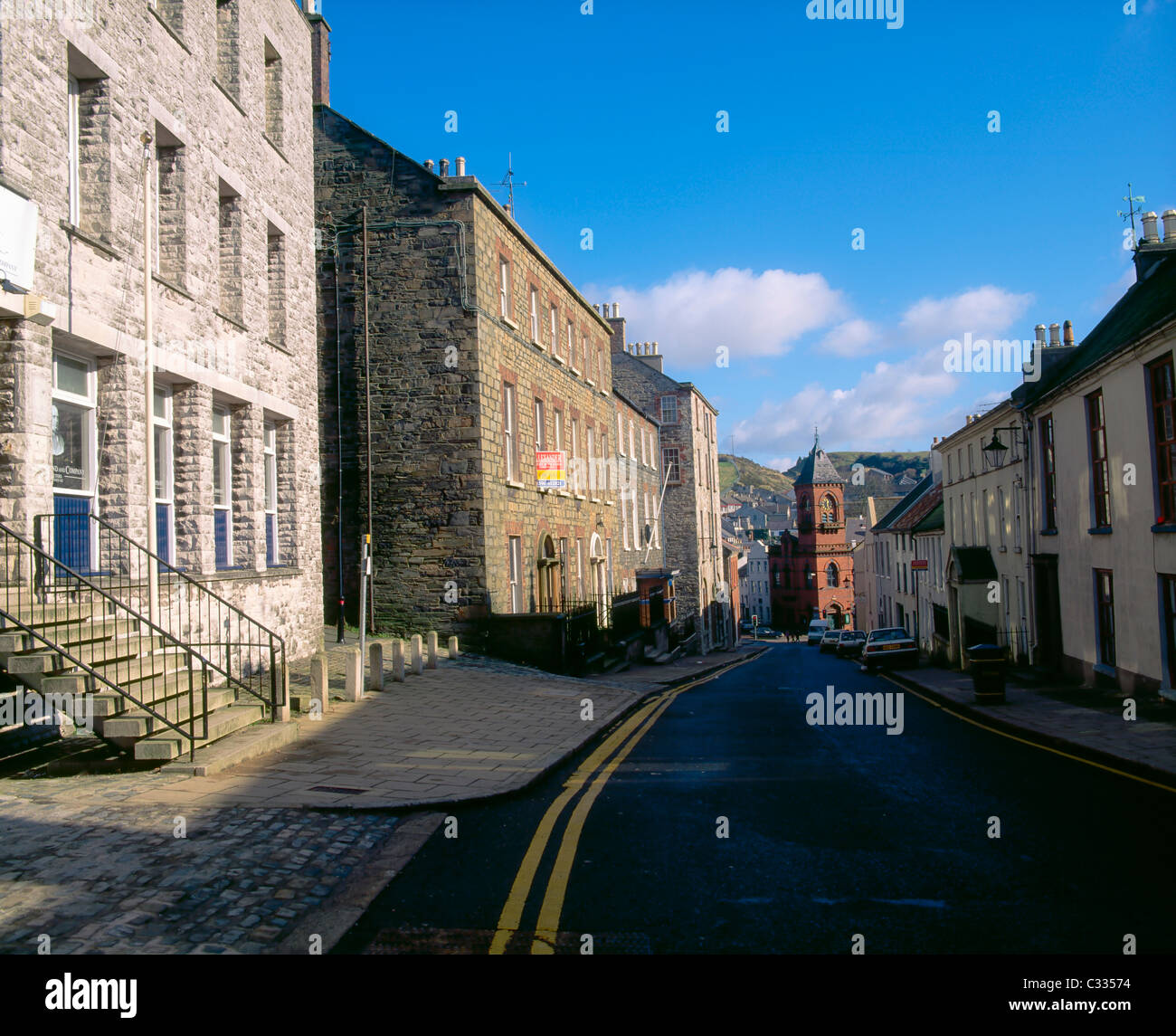 Downpatrick, Co Down, Northern Ireland, English Street, Georgian ...