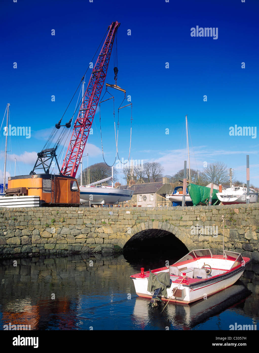 Killyleagh, Co Down, Ireland, Harbour Stock Photo - Alamy
