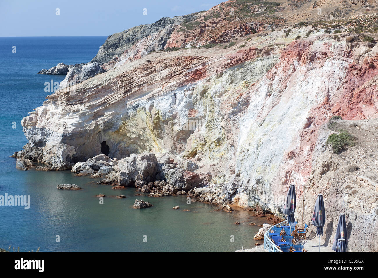 milos island cyclades greece aegean hellenic greek Stock Photo - Alamy