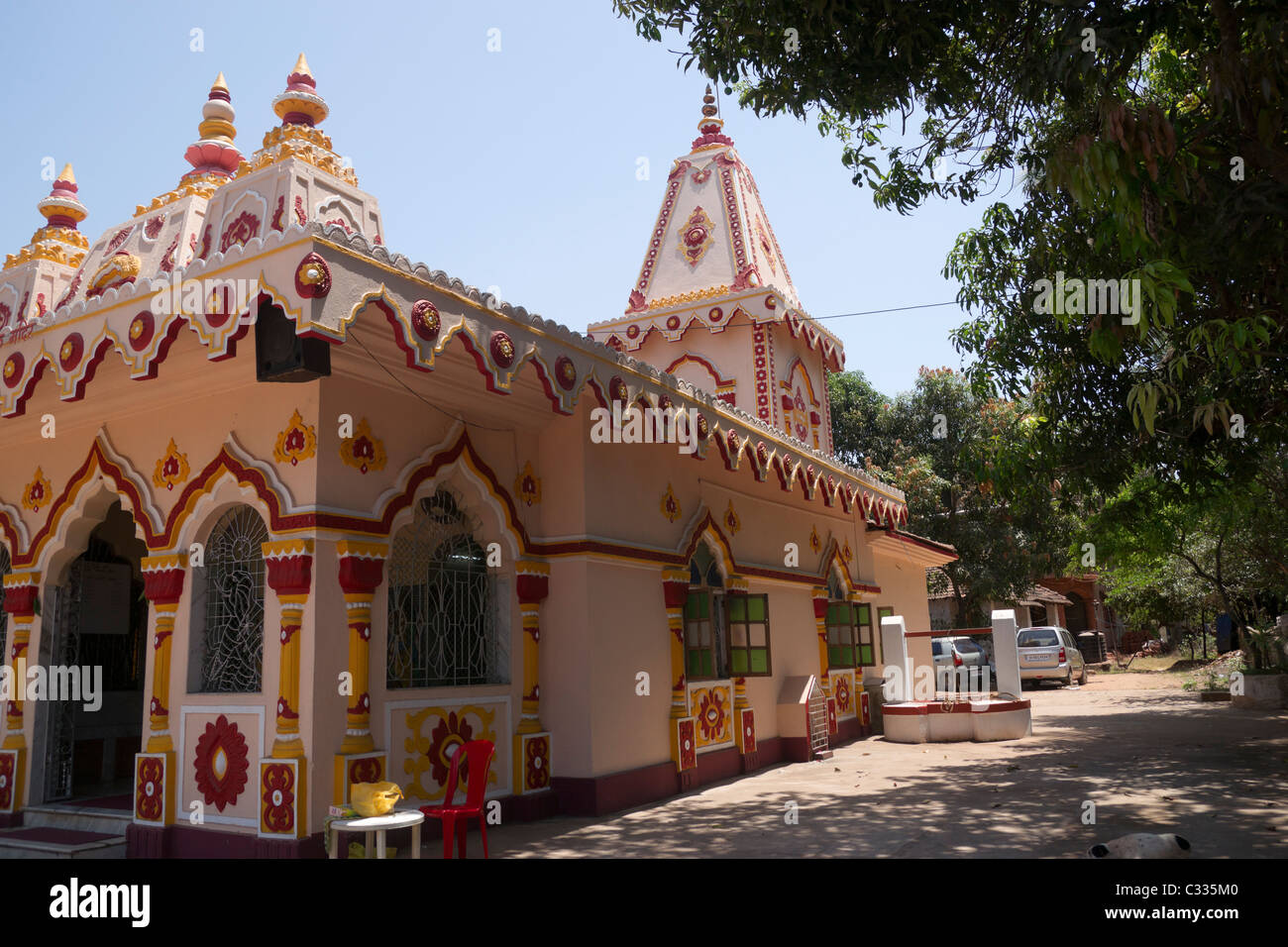 A Hindu Temple Stock Photo - Alamy