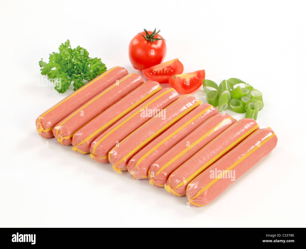 Plastic sausages hi-res stock photography and images - Alamy