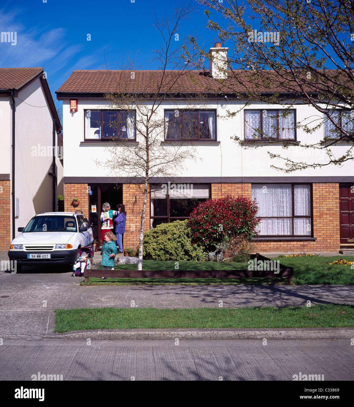 Dublin City, Co Dublin, Ireland, Housing Stock Photo - Alamy