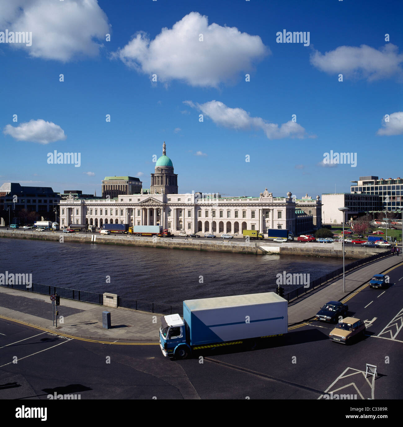 Dublin, Co Dublin, Ireland, The Customs House Stock Photo - Alamy