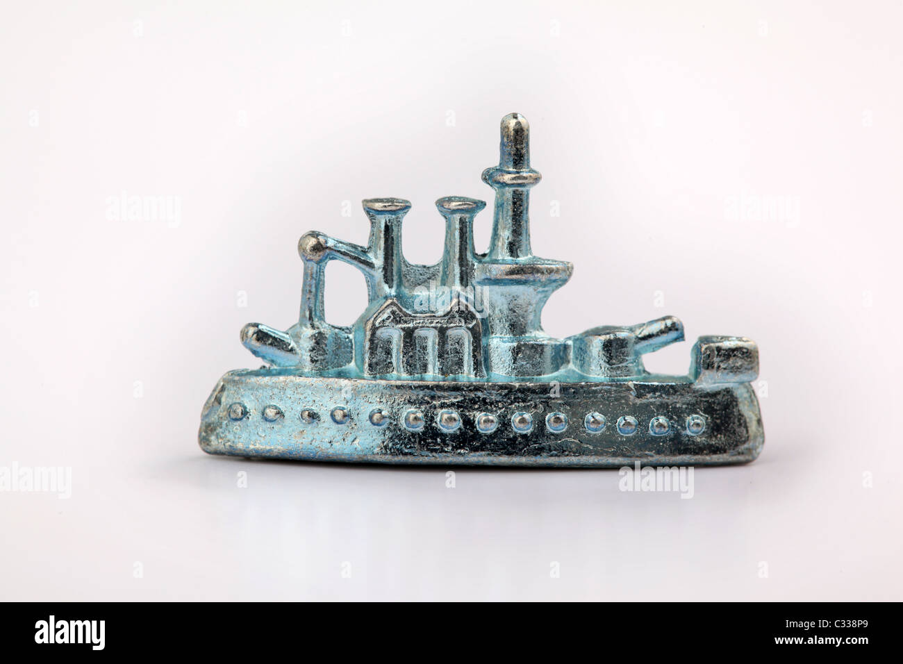 The ship piece from Monopoly Stock Photo - Alamy