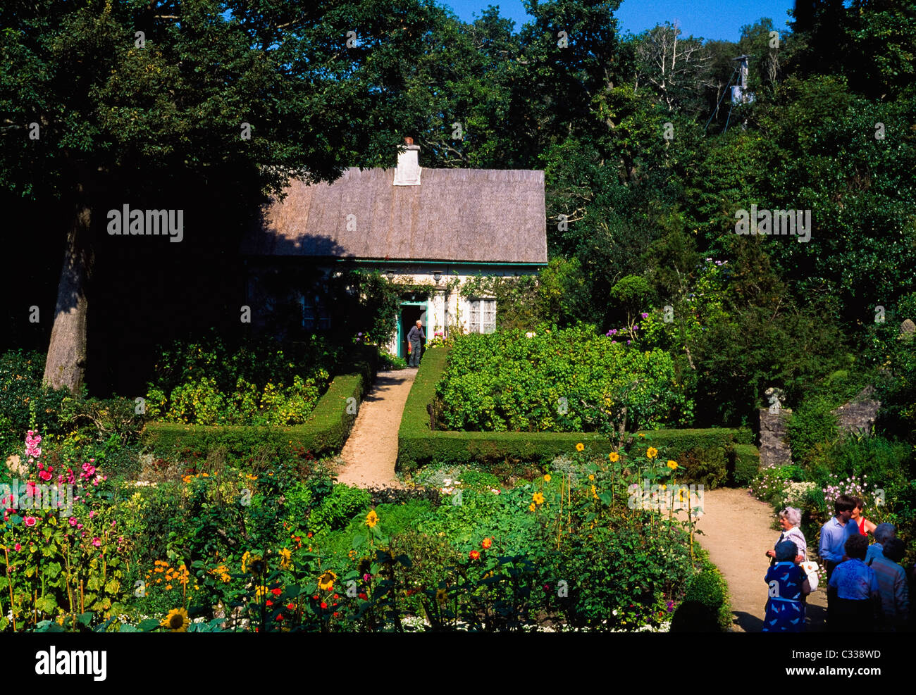 Glenveagh, Co Donegal, Ireland, Glenveagh Castle And Gardens Stock ...