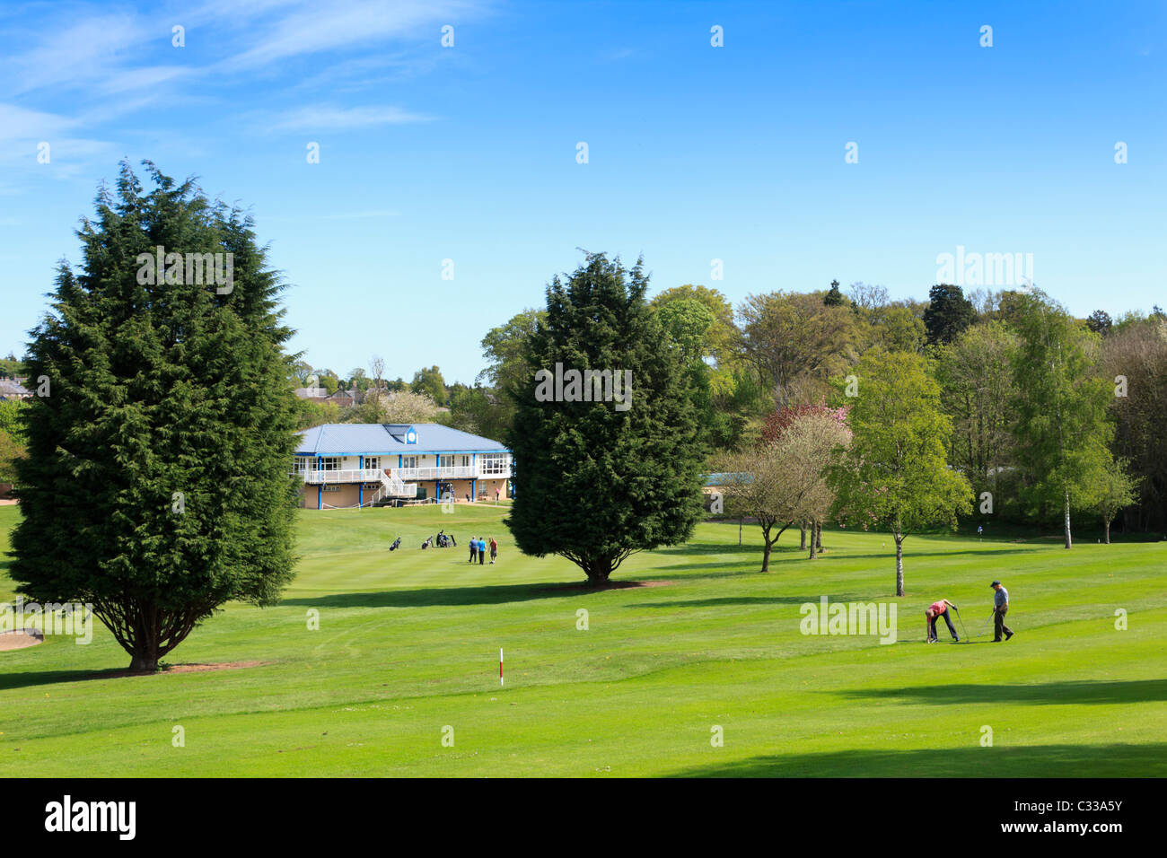 The hirsel golf club the borders hi-res stock photography and images ...