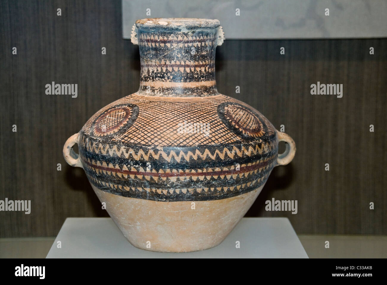 Ancient beautiful handmade pottery in China Stock Photo - Alamy