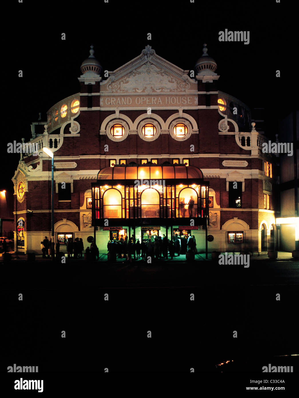 Belfast, County Antrim, Northern Ireland, The Grand Opera House Stock ...
