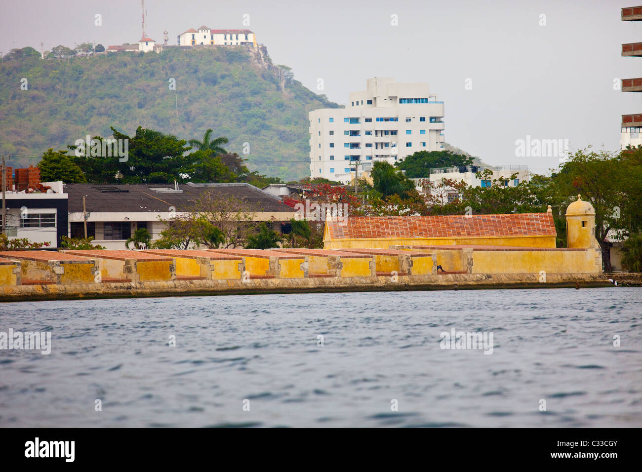 San Sebastian del Pastelillo Fort, Cartagena, Colombia Stock Photo - Alamy