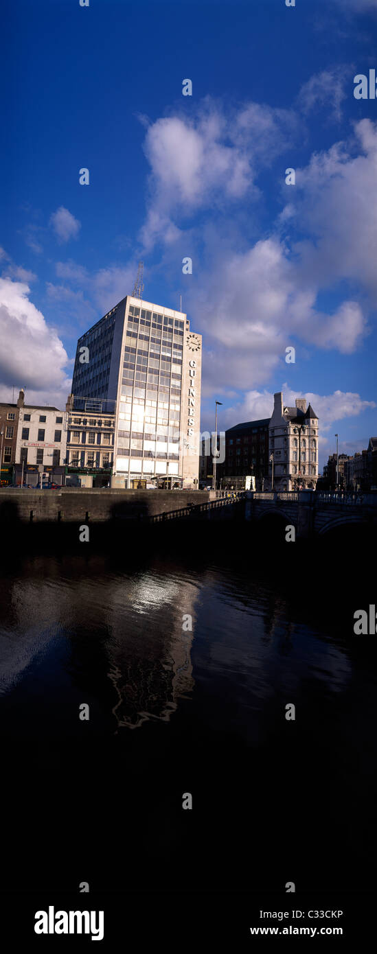 Dublin,Co Dublin,Ireland;View Of Burgh Quay Stock Photo - Alamy