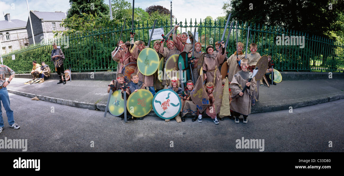 Limerick City,Co Limerick,Ireland;People Dressing Up For The Limerick ...