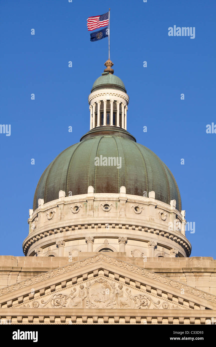 State Capitol Building in Indianapolis Stock Photo - Alamy